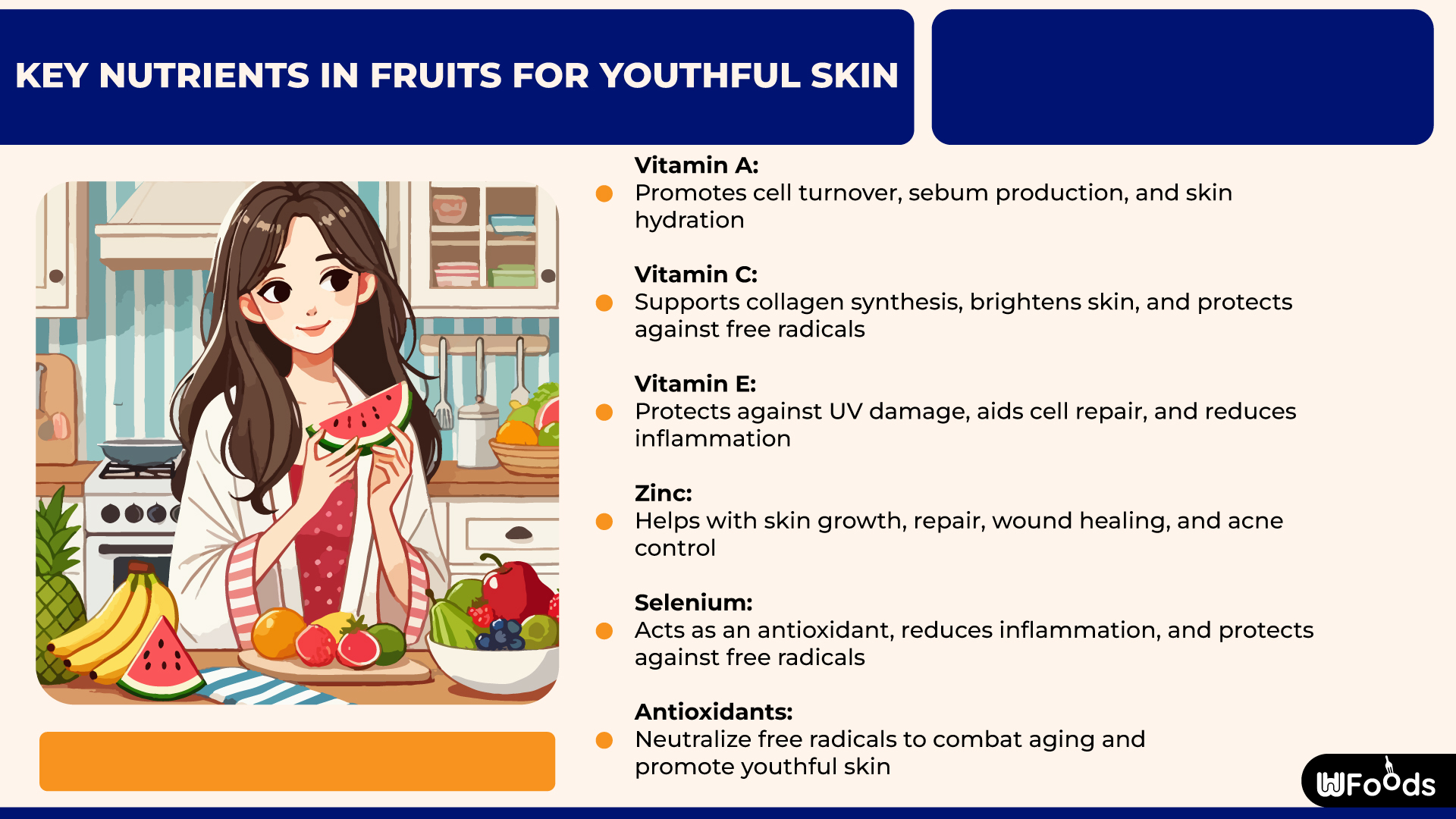 7 Best Fruits for Great Skin and Hair